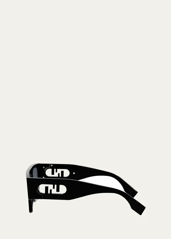 Fendi O'lock Flat-top Cat-eye Sunglasses