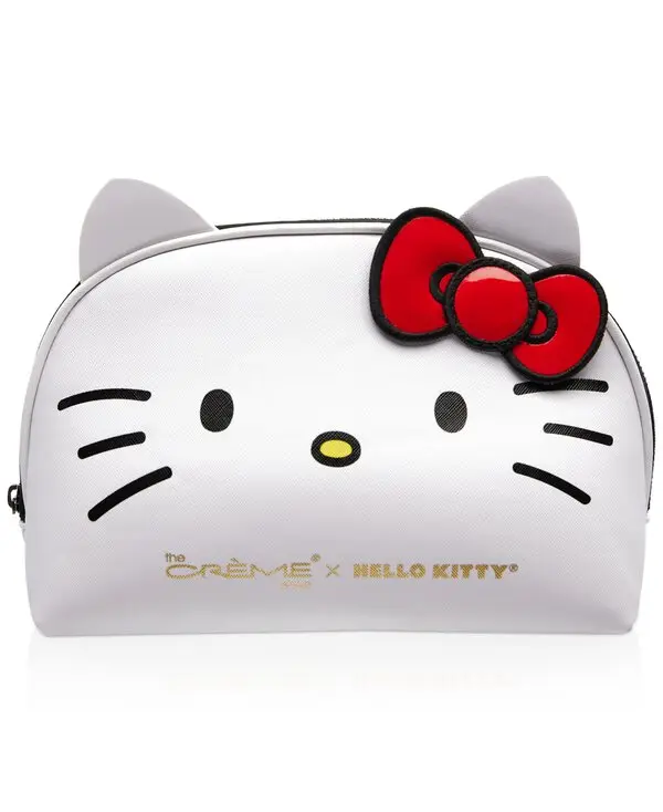 THE CREME SHOP Hello Kitty Dome Makeup Bag - Red Bow