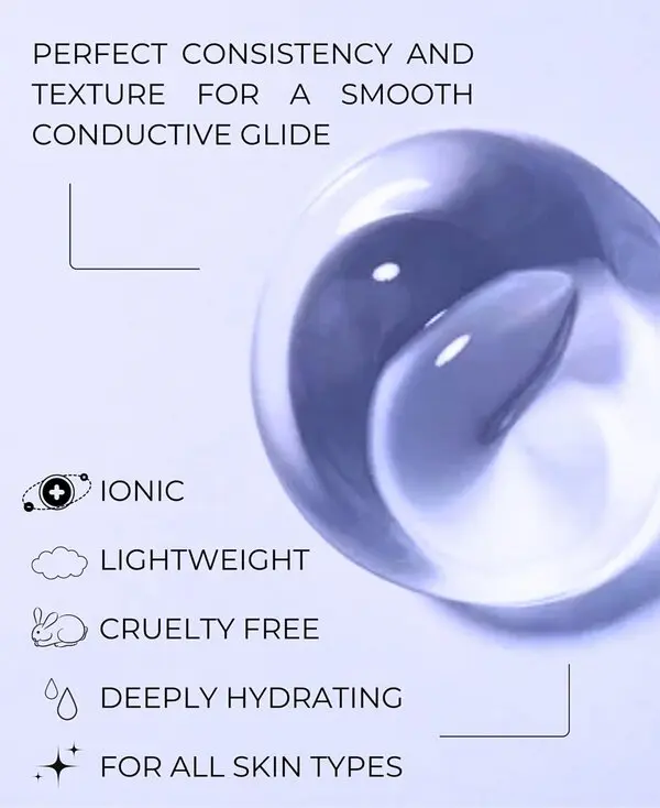 SOLARIS LABORATORIES NY Microcurrent And Radio Frequency Conducting Gel - White