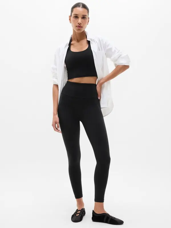Athleta Elation Ultra High Rise 7/8 Legging - Black