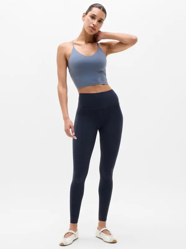 Athleta High-rise Stash Leggings - Navy