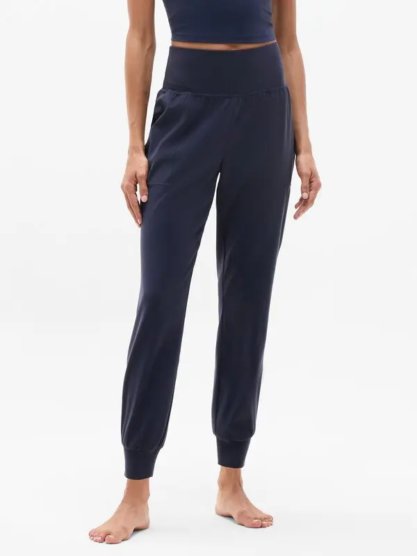 Athleta Salutation High Rise Jogger - Navy