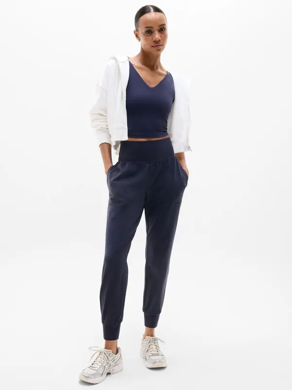 Athleta Salutation High Rise Jogger - Navy