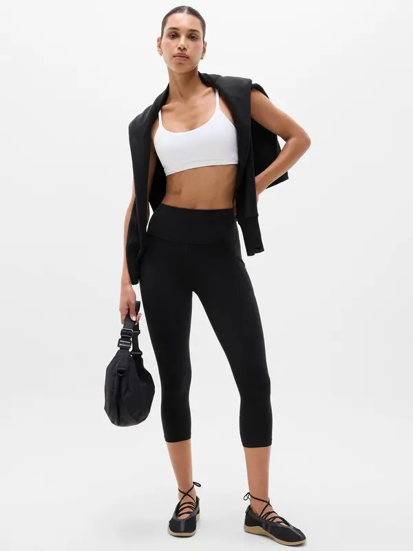 Athleta Salutation Stash High-rise Capri - Black