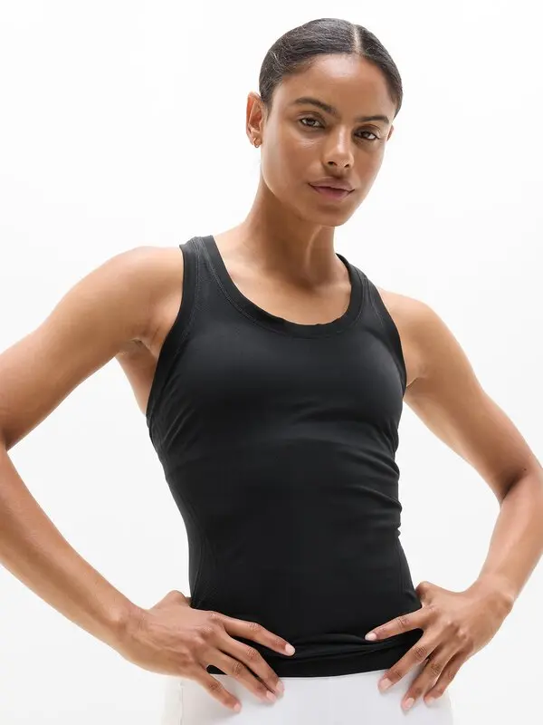 Athleta Momentum Seamless Tank Top - Black