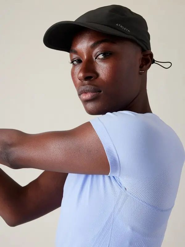 Athleta Ultra Light Run Cap In Black - 15% Off | Editorialist display picture 2