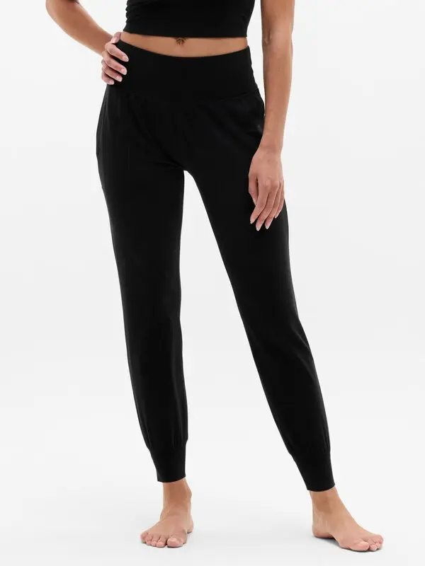 Athleta Salutation High Rise Jogger - Black