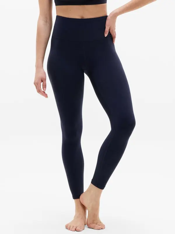 Athleta Elation Ultra High Rise 7/8 Legging - Navy