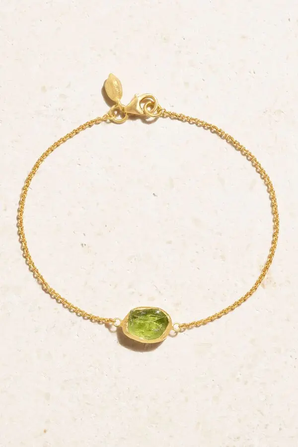 PIPPA SMALL 18-karat Peridot Bracelet