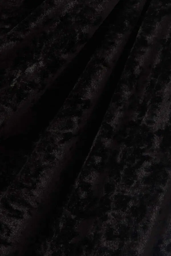 Jacquemus Off-the-shoulder Embellished Stretch-velour Gown
