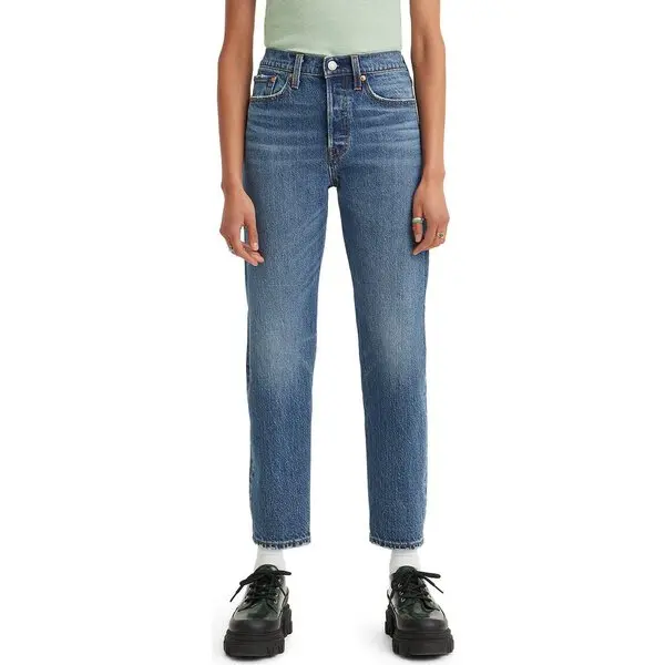 LEVI'S Wedgie Stretch Straight Leg Jeans