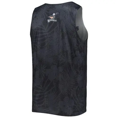 FOCO Gray Calgary Roughnecks Reversible Mesh Tank Top