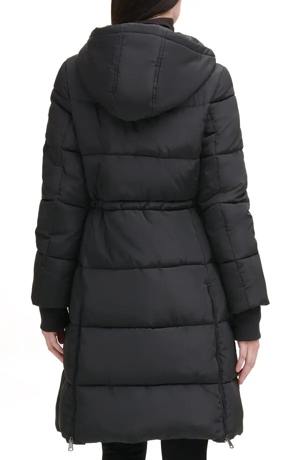 KENNETH COLE Memory Puffer Jacket - Black