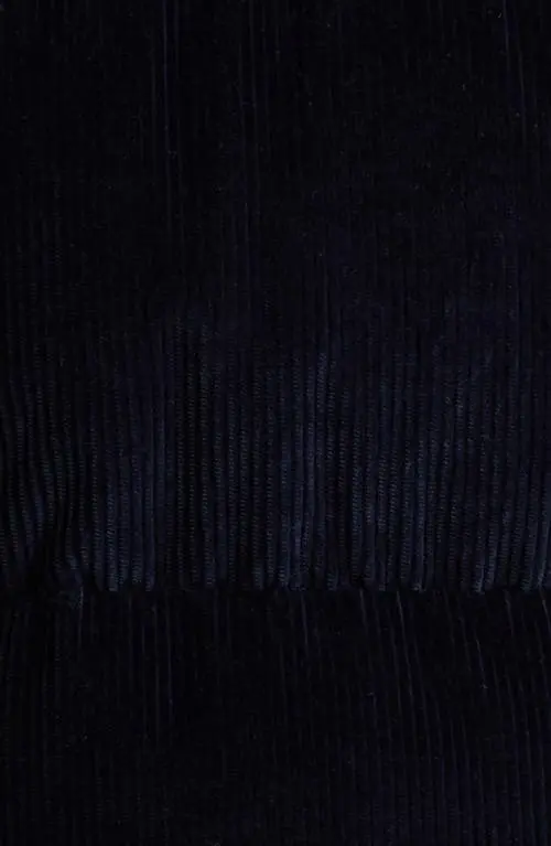 Moncler Besbre Quilted Corduroy Short Down Puffer Jacket - Night Sky
