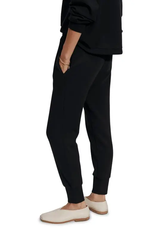 Varley Brushed Rib Slim Cuff 25-inch Pants - Black