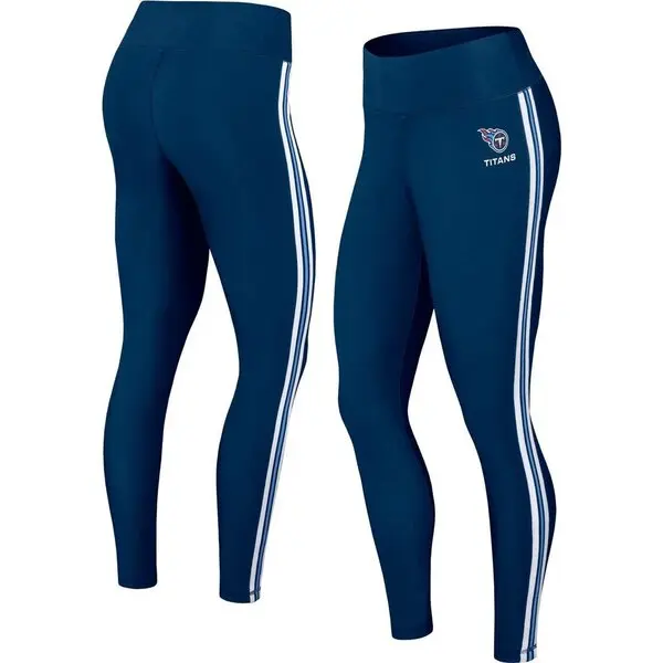 WEAR BY ERIN ANDREWS Tennessee Titans Color Block Leggings - Navy