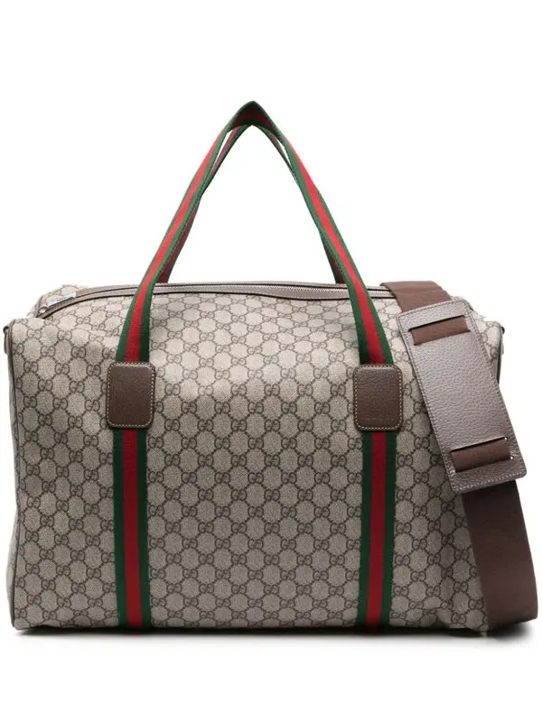 Gucci Medium Web-stripe Duffle Bag