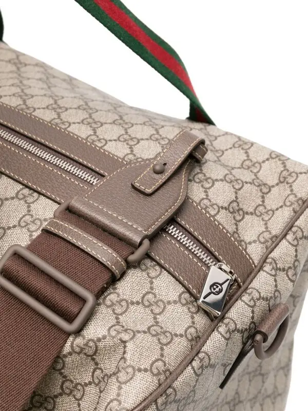 Gucci Medium Web-stripe Duffle Bag