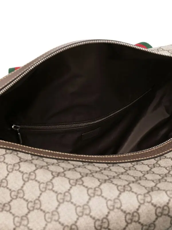 Gucci Medium Web-stripe Duffle Bag