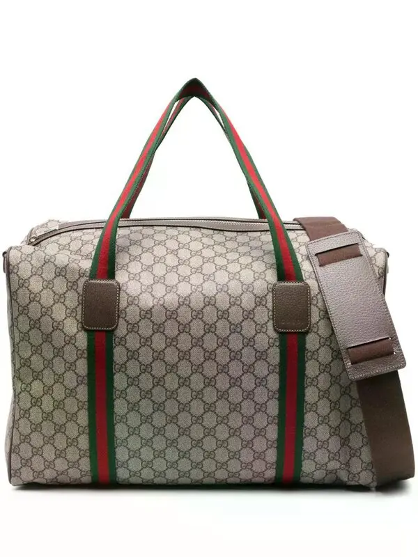 Gucci Medium Web-stripe Duffle Bag