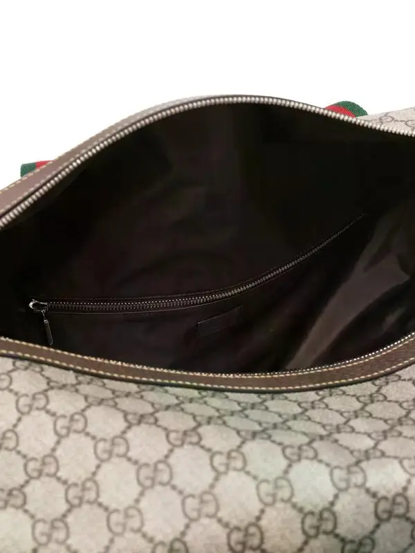 Gucci Medium Web-stripe Duffle Bag