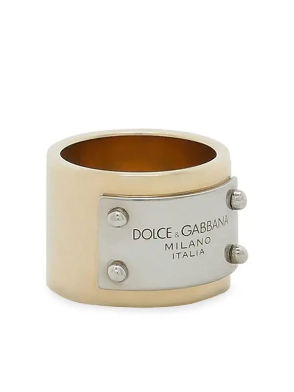 Dolce & Gabbana Logo-engraved Ring