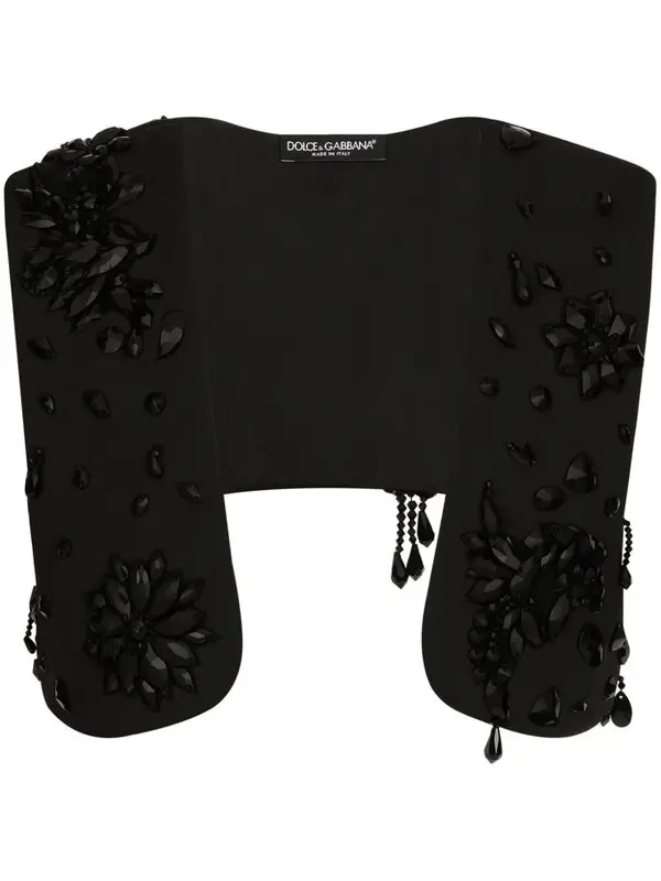 Dolce & Gabbana Crystal-embellished Waistcoat