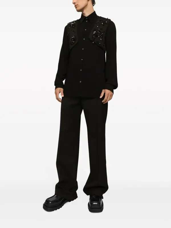 Dolce & Gabbana Crystal-embellished Waistcoat