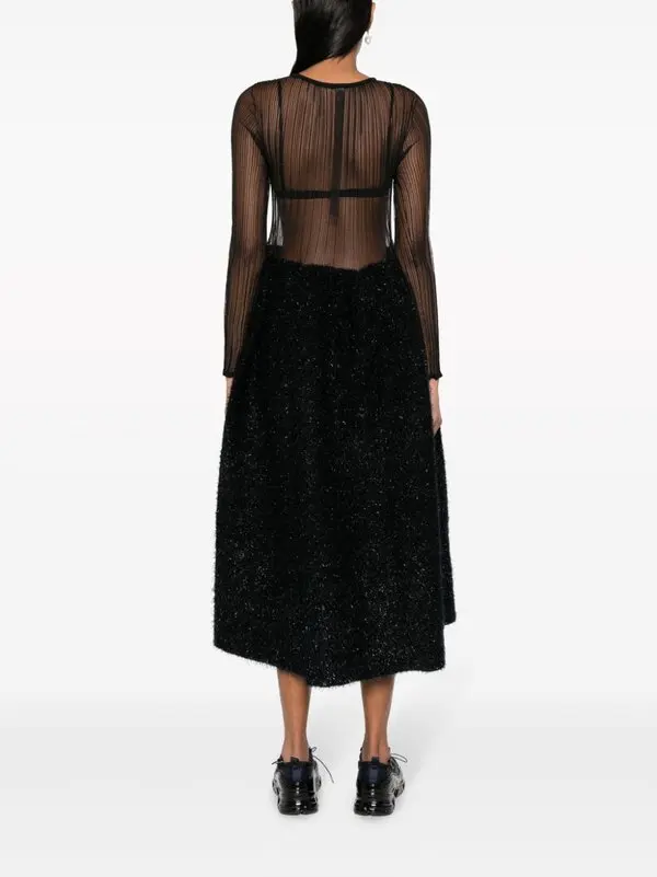 CFCL Semi-sheer Midi Dress