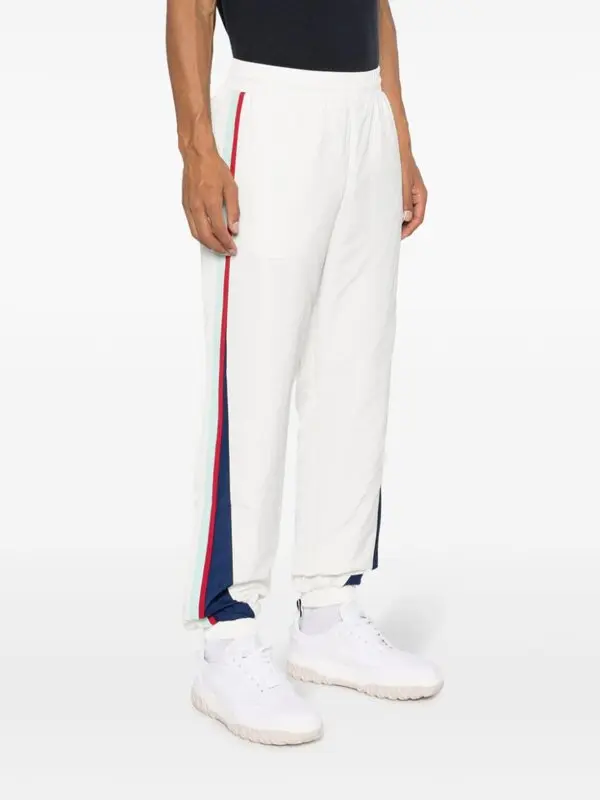 Casablanca Logo-patch Side-stripe Track Pants - White