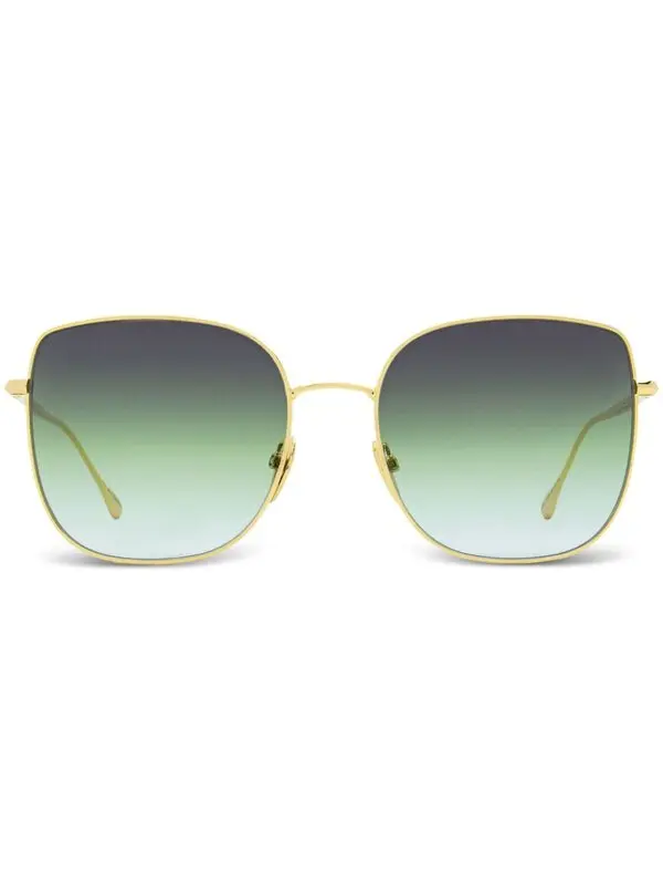 Isabel Marant Zuko Square-frame Sunglasses - Gold