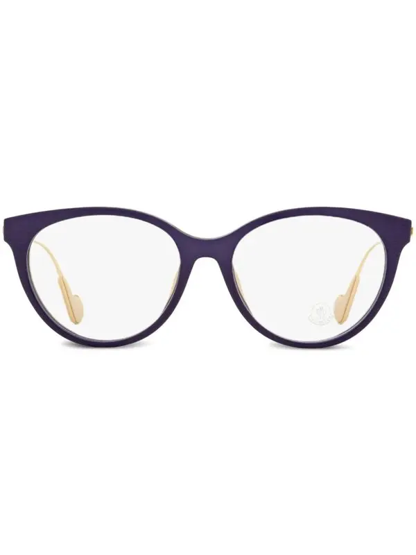 Moncler Pantos Cat-eye Frame Glasses - Purple