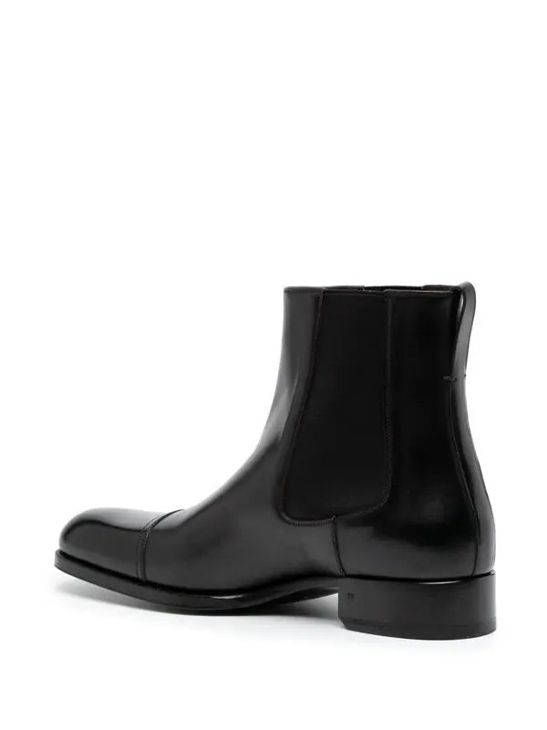 TOM FORD Edgar Leather Chelsea Boots