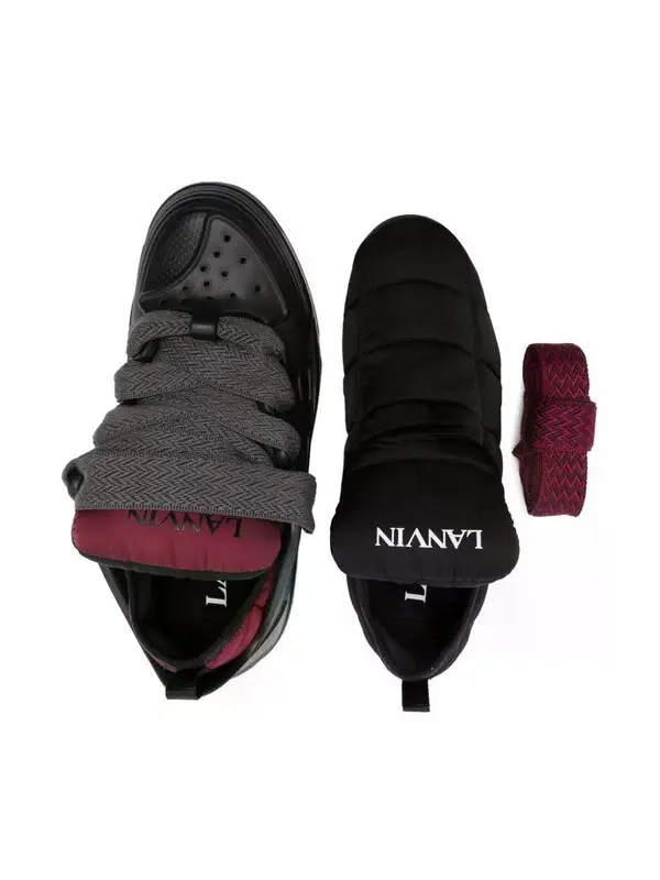 LANVIN Curb Sneakers - Grey