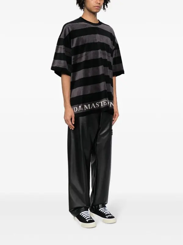MASTERMIND WORLD Logo-print Towelling-finish T-shirt