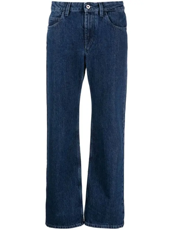 Off-White Low-rise Straight-leg Jeans