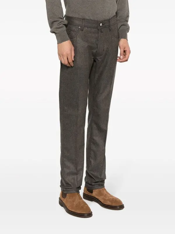 Jacob Cohen Bard Slim-cut Trousers - Brown