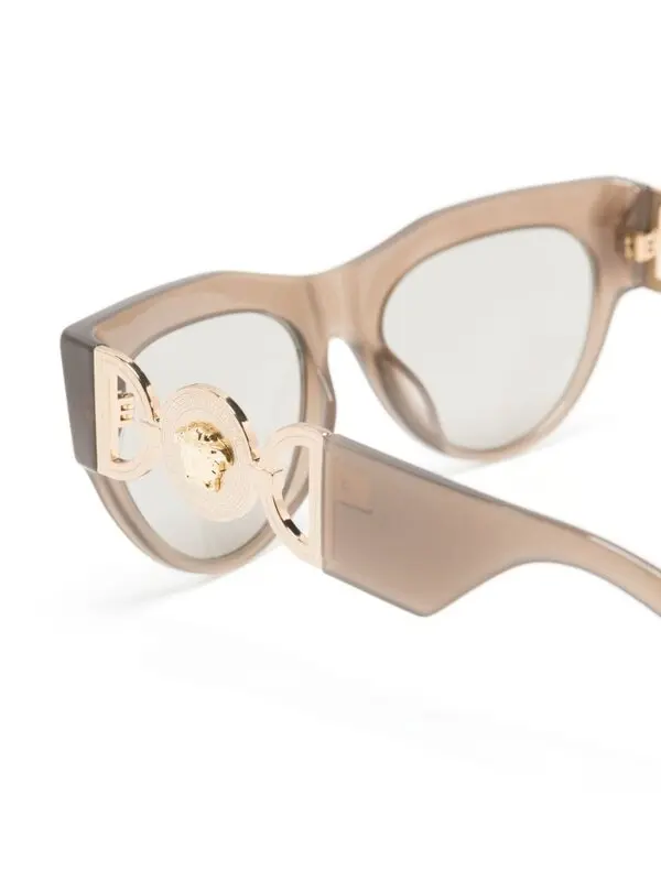Versace Winged Medusa Cat-eye Sunglasses