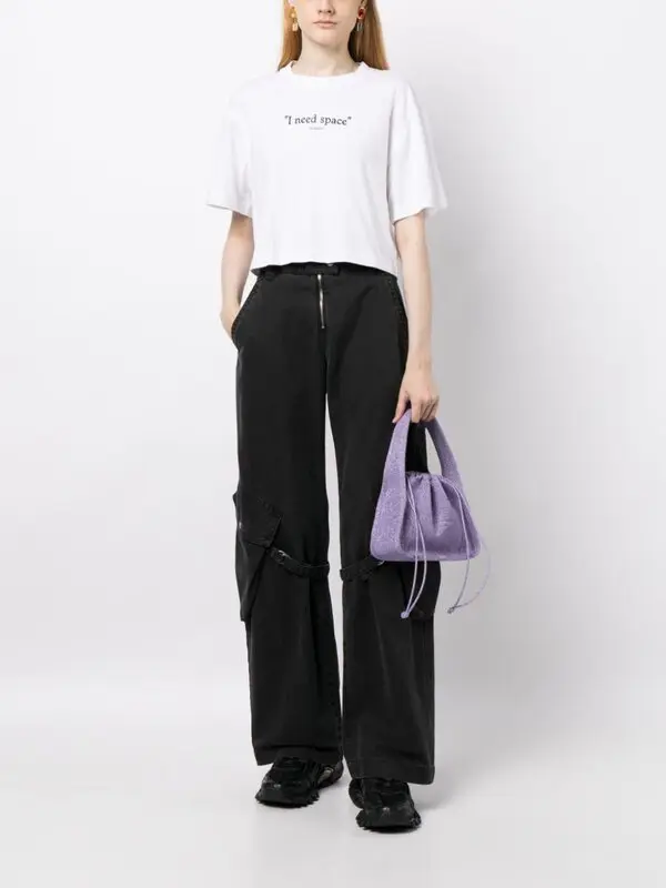 Off-White Slogan-print Cotton T-shirt