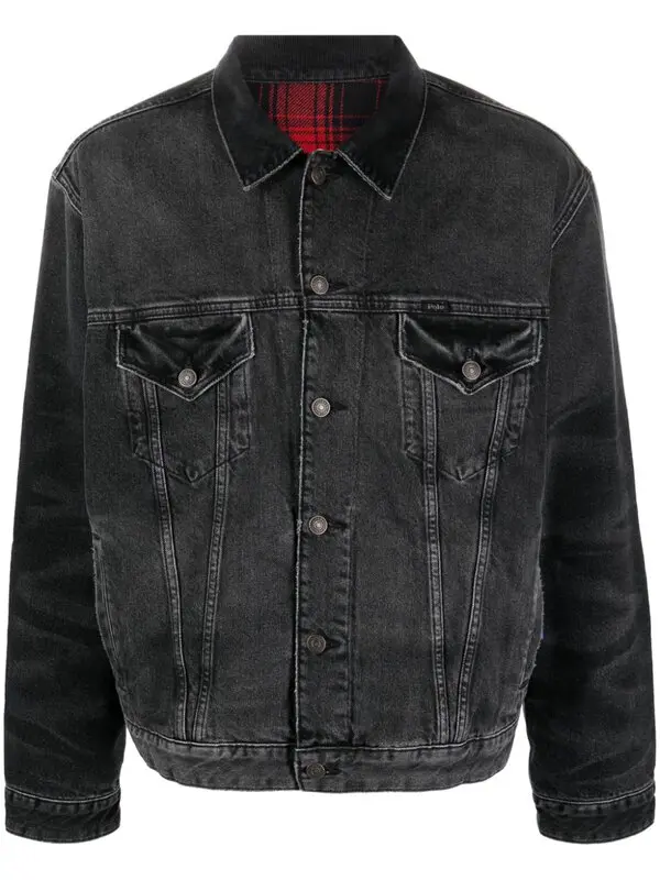 Polo Ralph Lauren Reversible Checked Denim Jacket