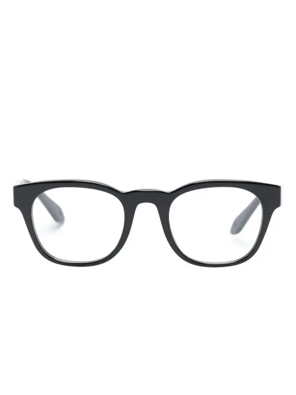 Giorgio Armani Round Frame Glasses - Black