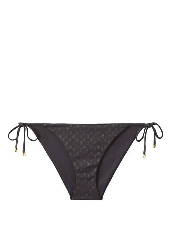 JIMMY CHOO Ariah Bikini Bottom - Black