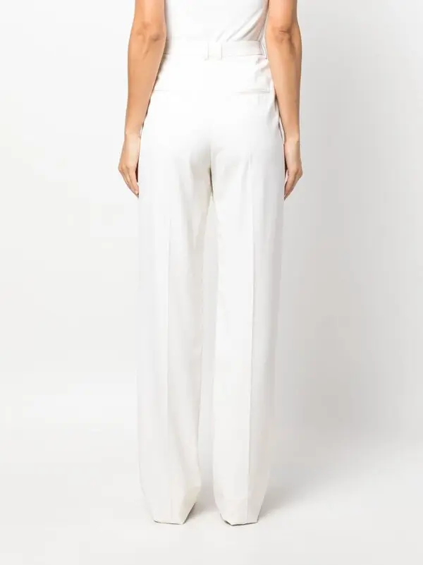Saint Laurent Silk Wide-leg Trousers