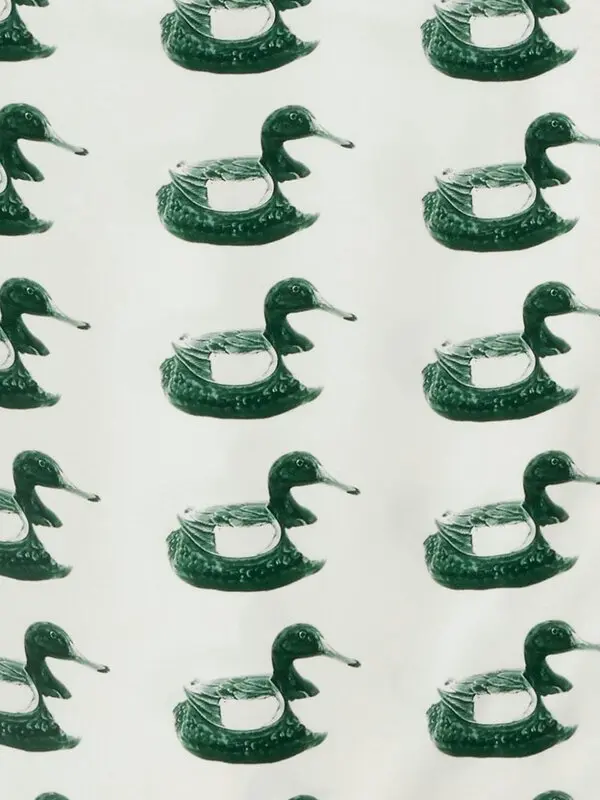 Burberry Duck-print Buckle-fastening Kilt