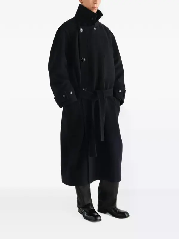 LEMAIRE Belted Double-breasted Coat