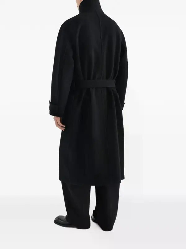 LEMAIRE Belted Double-breasted Coat