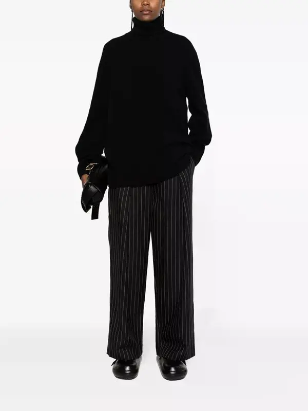 THE ROW Stepny Wool-cashmere Jumper - Black
