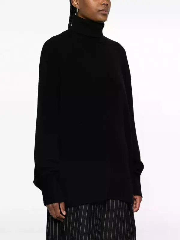 THE ROW Stepny Wool-cashmere Jumper - Black