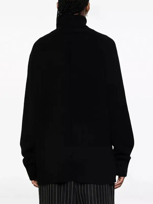 THE ROW Stepny Wool-cashmere Jumper - Black
