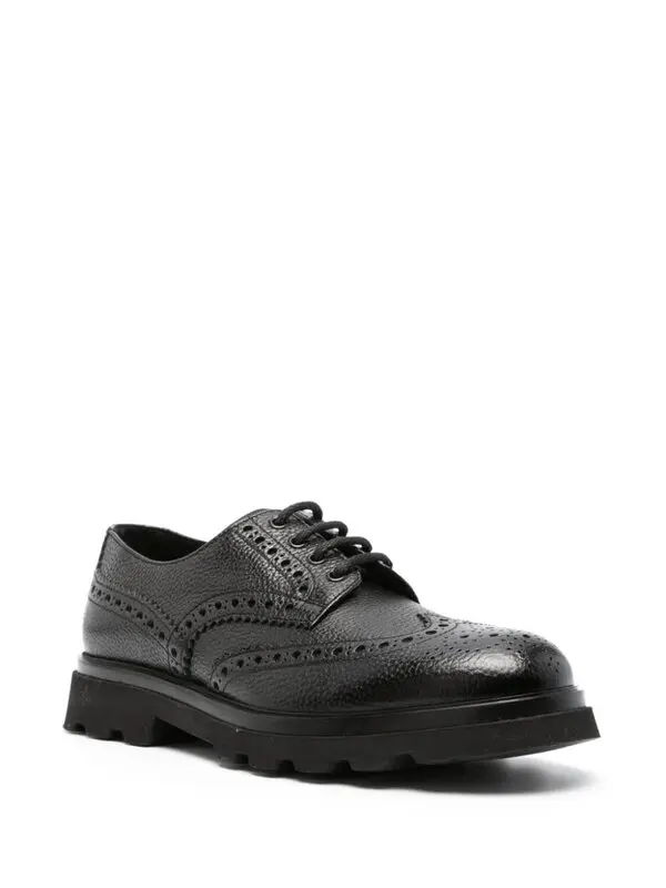 DOUCAL'S Panelled Leather Brogues